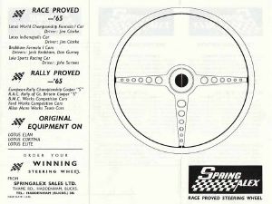 Springalex Vinyl Steering Wheel & Boss Complete Kit